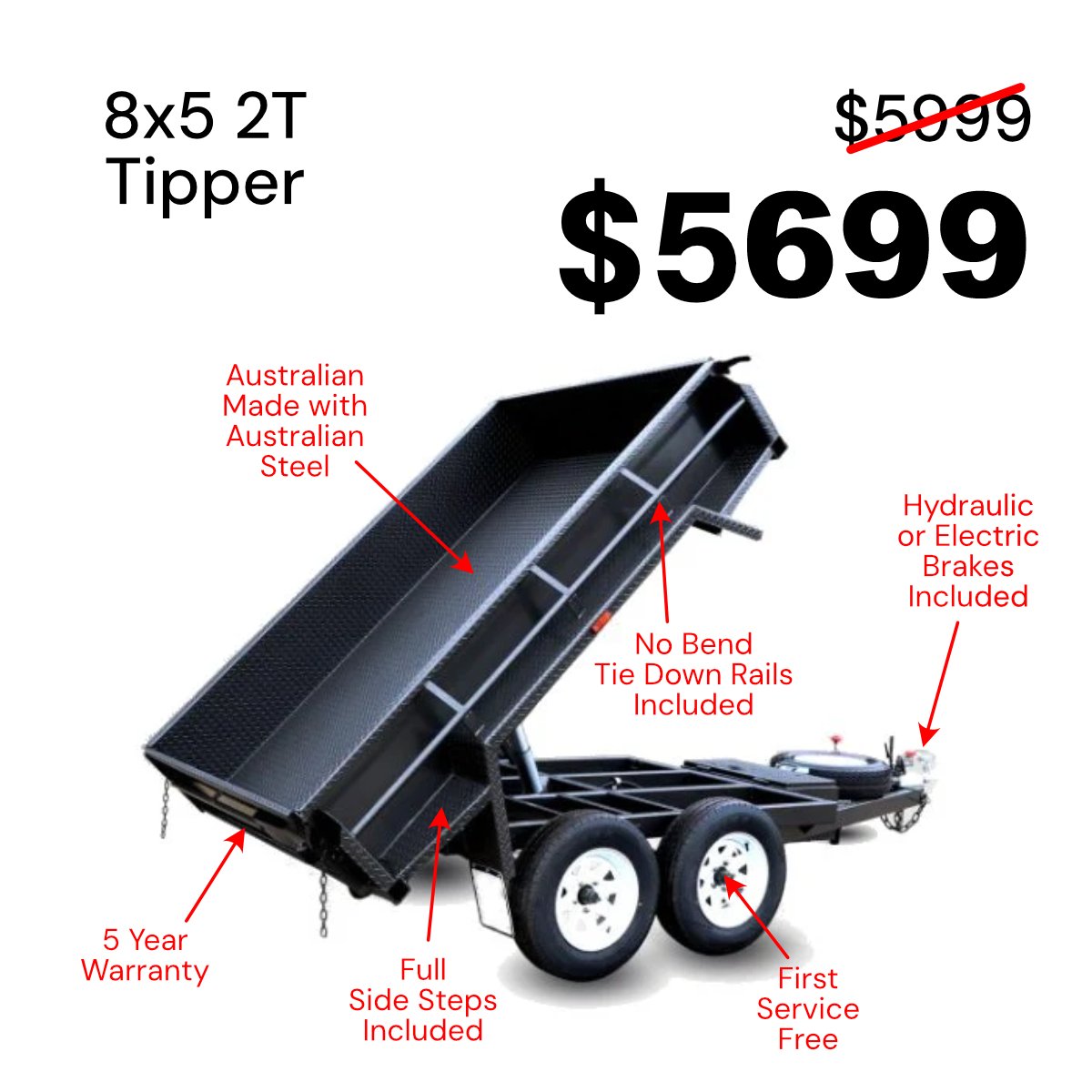 Tipper Trailers – Gold Trailers