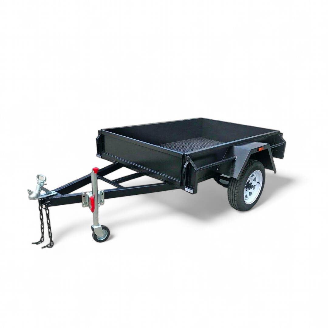 7x4 Standard Single Axle – Gold Trailers