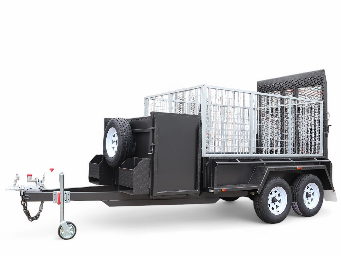 8x5 Tandem Axle Mower Trailer – Gold Trailers