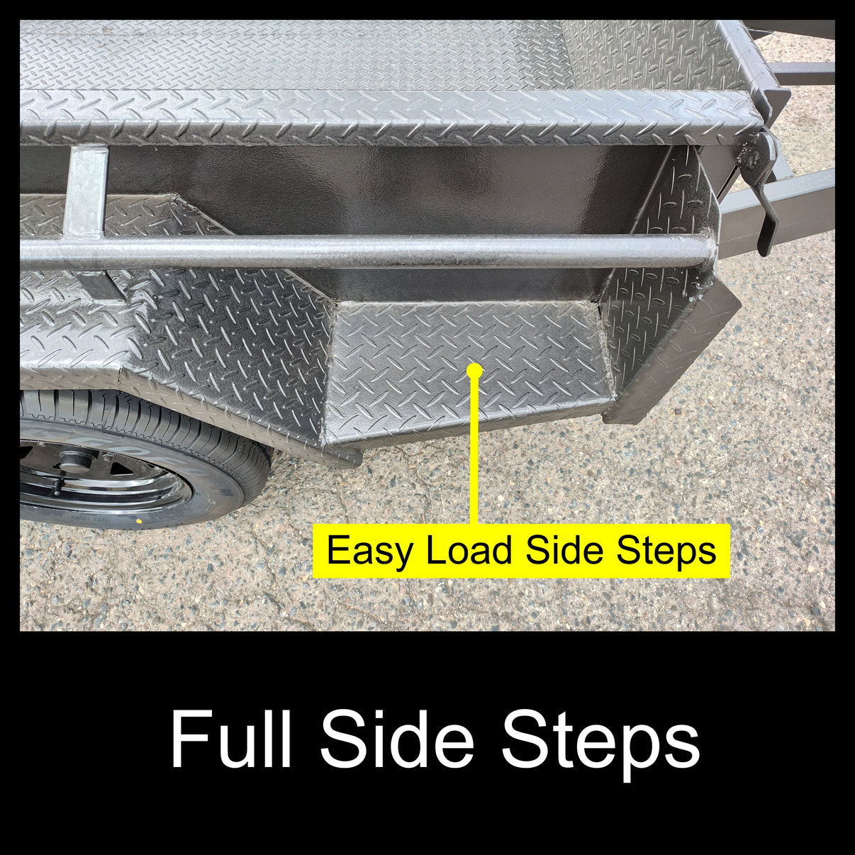 14x6.5 Premium Tandem – Gold Trailers